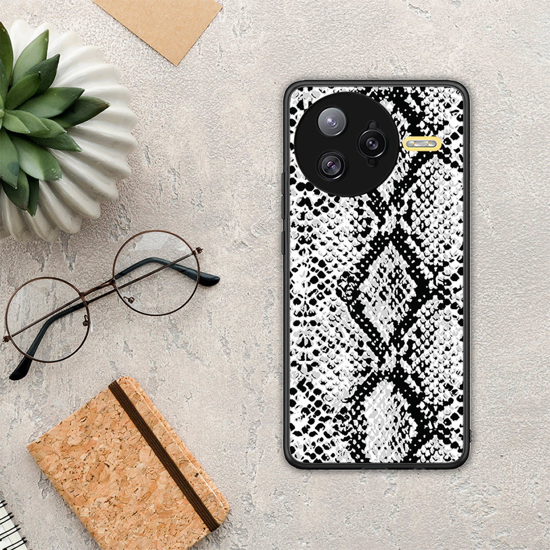 Θήκη Xiaomi Poco F7 Ultra White Snake Animal – Smartfits θήκες για κινητό