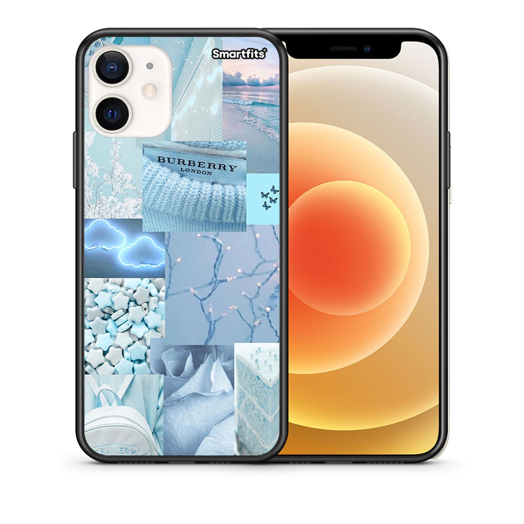 Θήκη iPhone 12 Mini Back Cover με Σχέδιο Ciel Aesthetic Collage ...