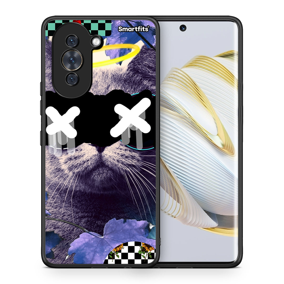 Θήκη Huawei Nova 10 Cat Collage – Smartfits θήκες για κινητό - Smartfits