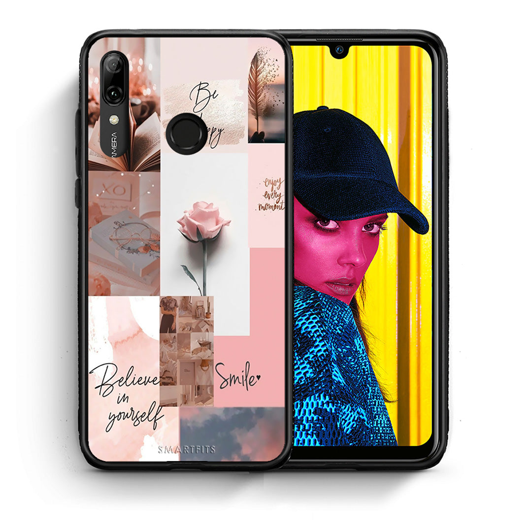 Θήκη Huawei P Smart 2019 Aesthetic Collage – Smartfits θήκες για κινητό